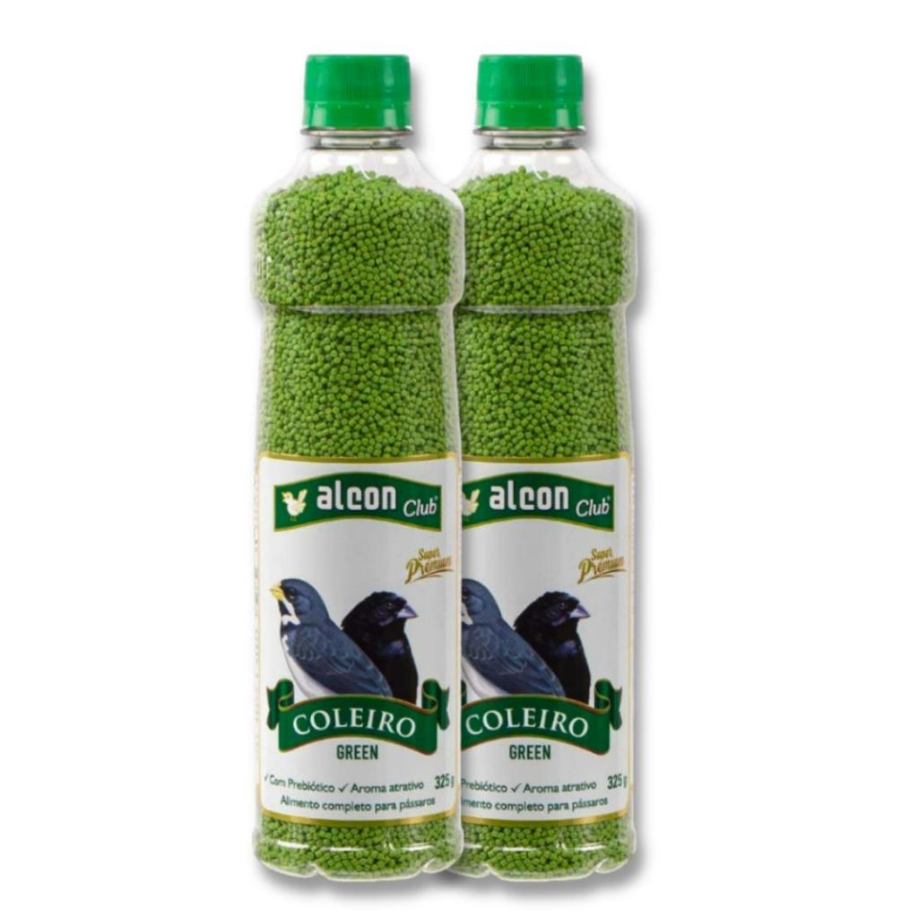 Alcon Green Coleiro / Tiziu - Extrusada Verde Super Premium Alcon Verde - 325g | Shopee Brasil