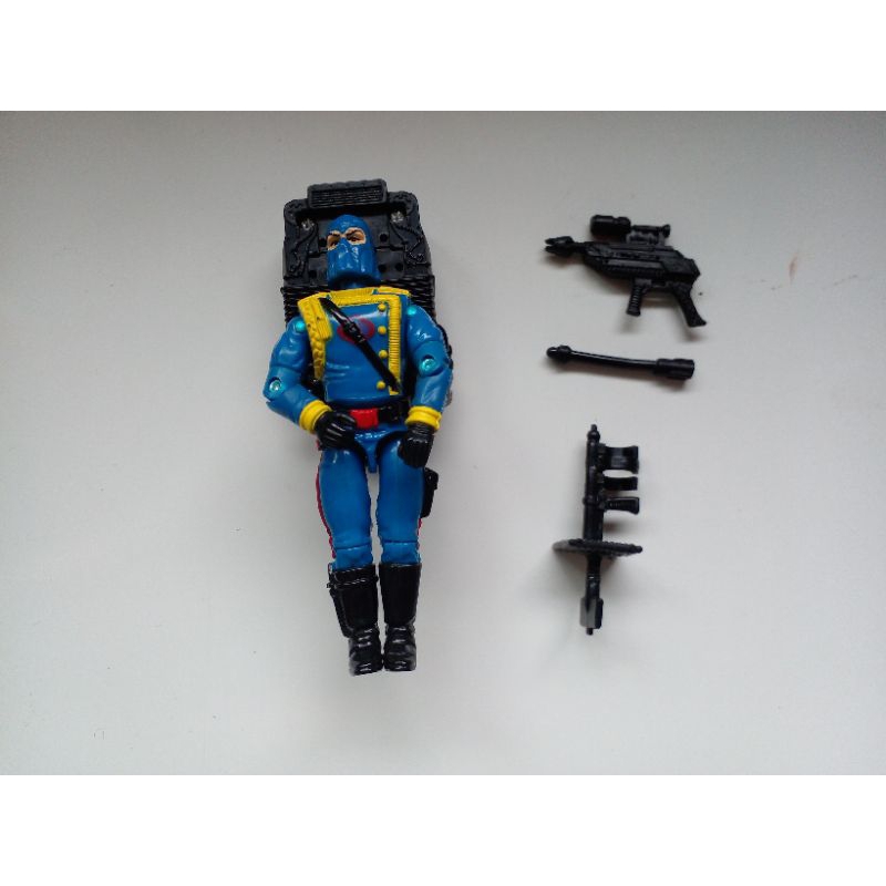 Boneco Comandos Em Ação GI Joe Mala Preta Cobra Blister Comandante ...