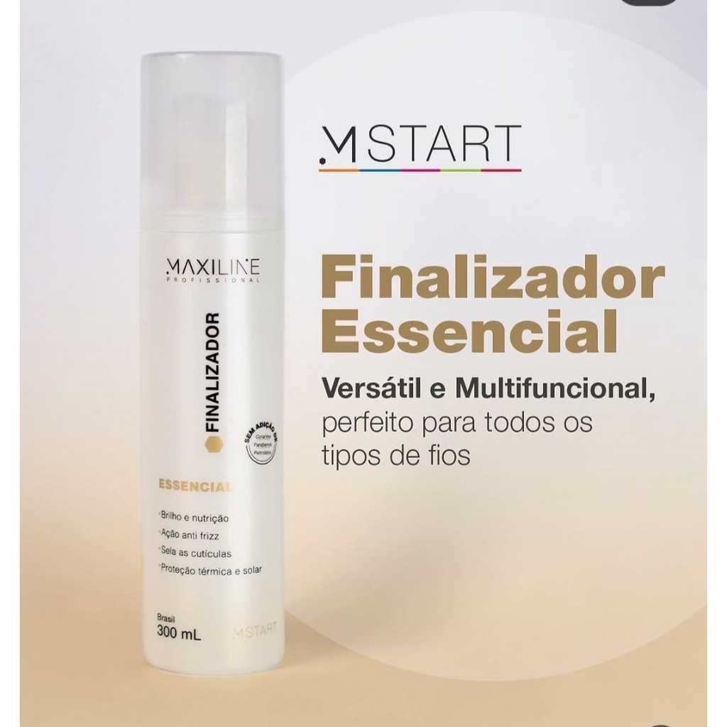 MAXILINE FINALIZADOR ESSENCIAL 300ML | Shopee Brasil