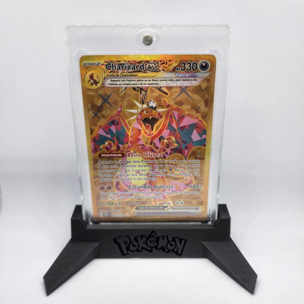 Suporte Display para Carta Pokémon PSA - CGC - Top Loader - Slab ...