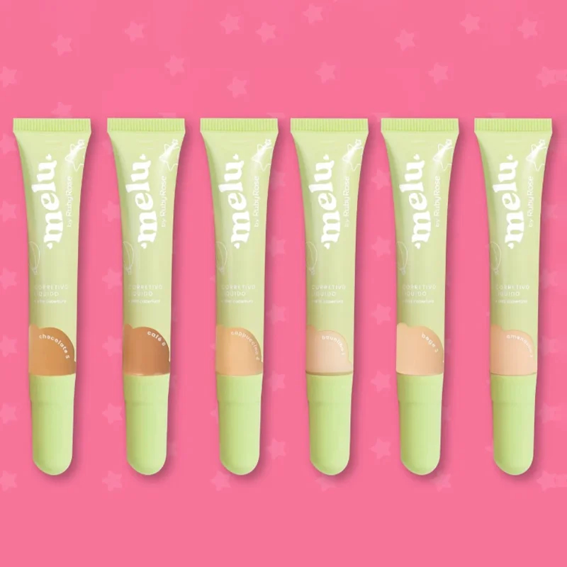 Corretivo Líquido Melu by Ruby Rose Alta Cobertura HB-8105 11ml ...