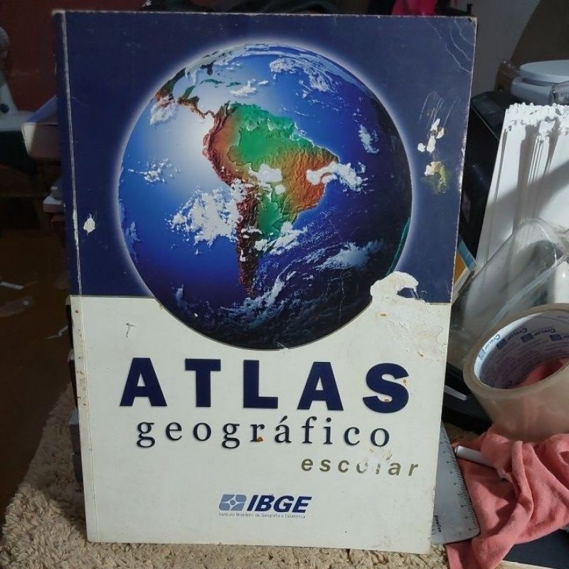 Livro - Atlas Geográfico Escolar IBGE | Shopee Brasil
