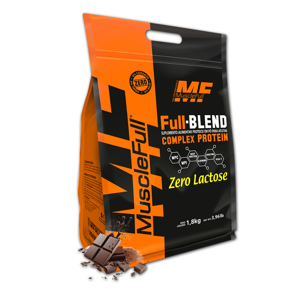 Suplemento Protein Complex Whey Concentrado Wpc 1.8kg Mf Muscle Full ...