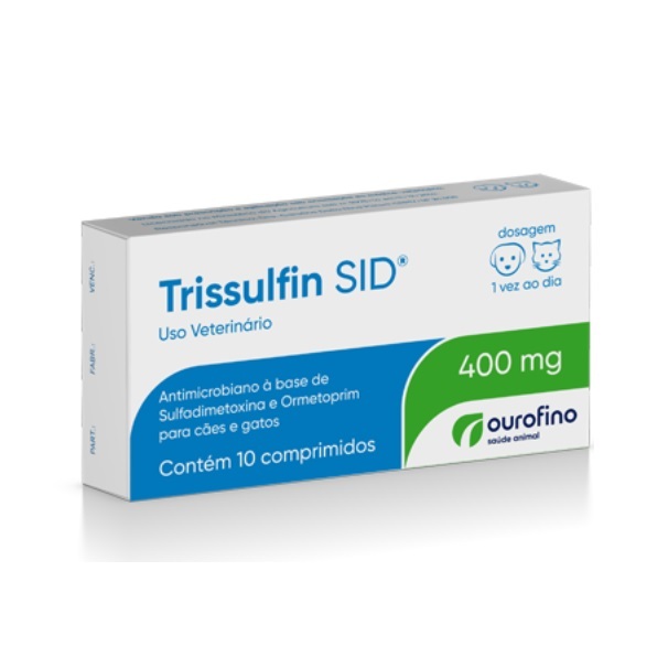 Trissulfin 400mg 10 Comprimidos | Shopee Brasil