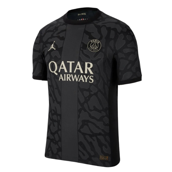 Camisa do PSG Dry Fit Futebol Paris Uniforme Black Torcedor - Envio ...