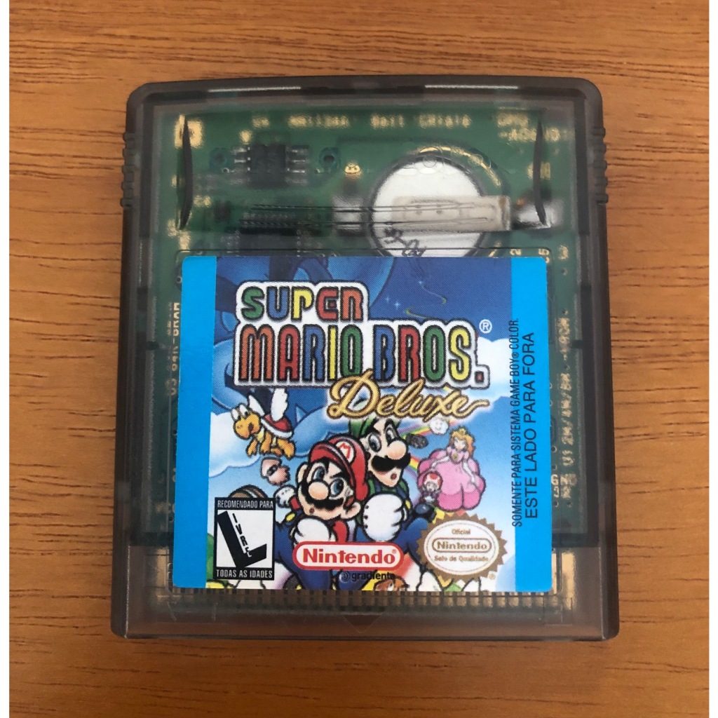Jogo Super Mario Bros Deluxe Game Boy Color Original | Shopee Brasil