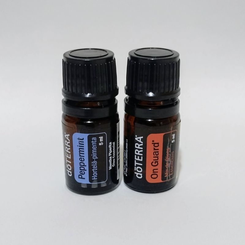 Kit imunidade on guard e peppermint 5ml 100% natural | Shopee Brasil