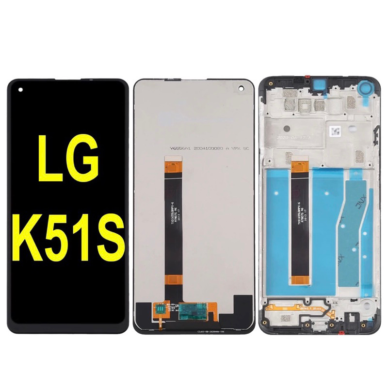 LG K51S -K510 Lm-k510bmw Tela frontal Display LCD Touch completo Com ...