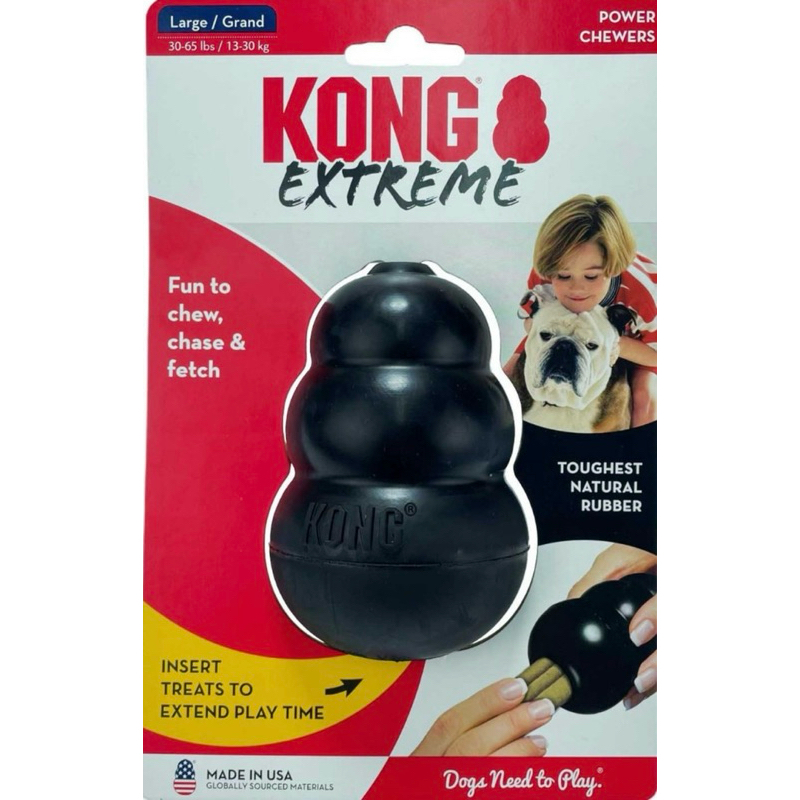 Brinquedo Interativo KONG EXTREME Large com Dispenser de Ração ou ...
