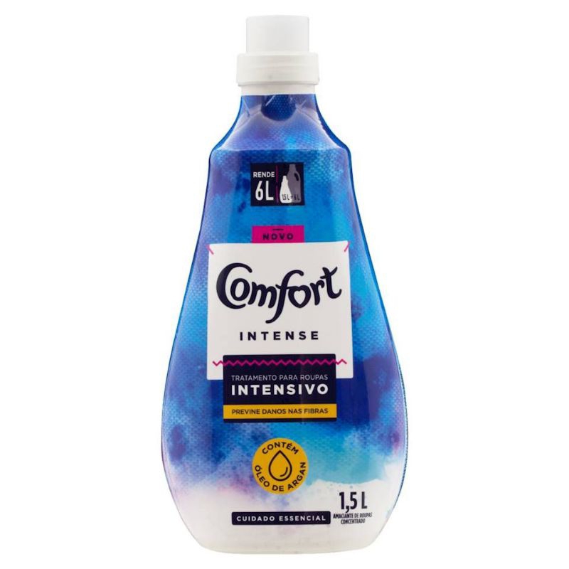 AMACIANTE CONCENTRADO CONFORTE INTENSE AZUL 1.5 L | Shopee Brasil