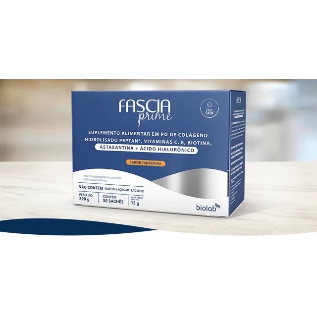 Suplemento alimentar Fascia Prime 30 Sachês De 13g | Shopee Brasil