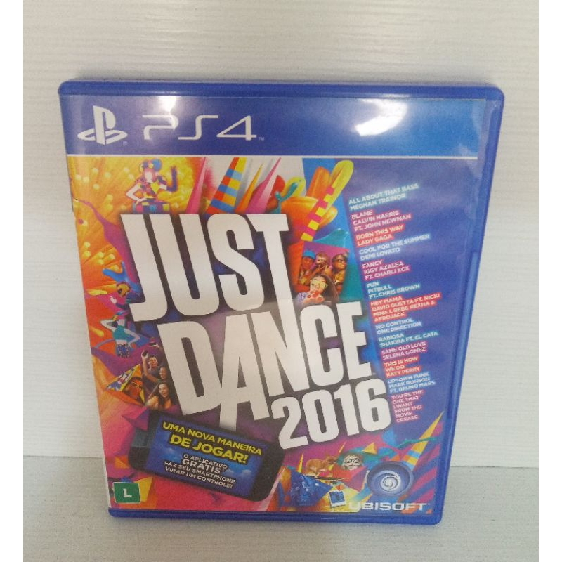 Jogo PS4: Just Dance 2016 / Mídia Física (Original) | Shopee Brasil