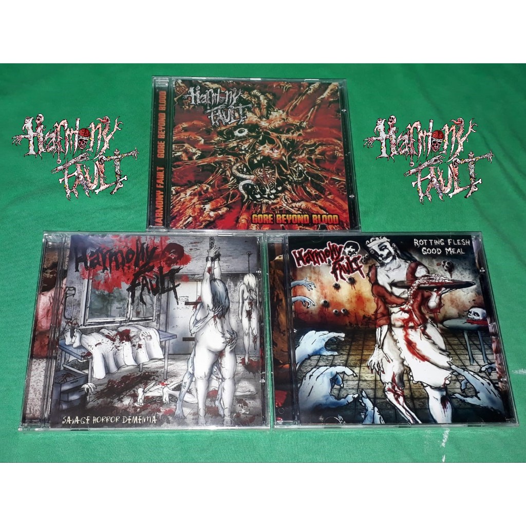 HARMONY FAULT - Combo com 3 CDs - Libido Airbag, Lipoma, Tu Carne ...