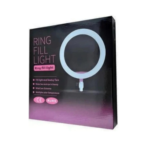 Ring Light De Mesa Iluminador De Led Tripé 8 Polegadas 20cm - NF + Loja Fisica + 90 dias de ...