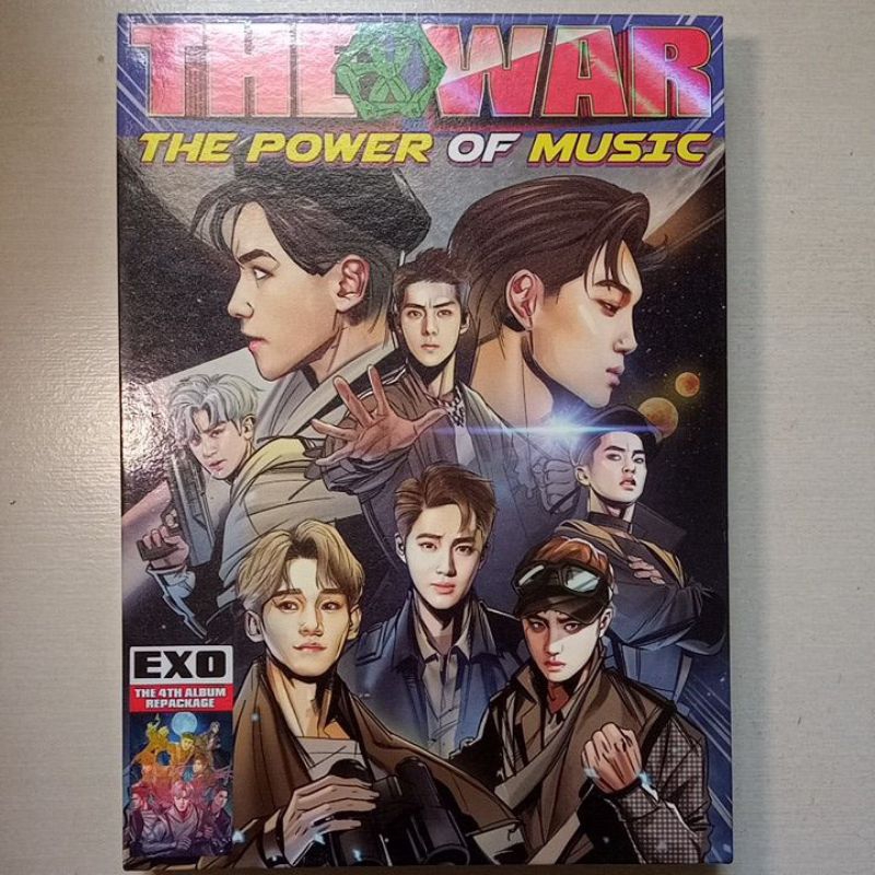Álbum K-pop Exo The War Repackage Korean Ver. Completo Photocard Sehun | Shopee Brasil