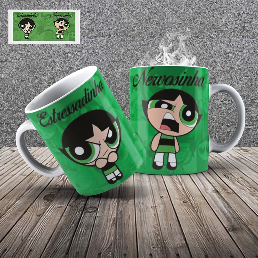 Caneca Docinho Meninas super poderosas Personalizada | Shopee Brasil