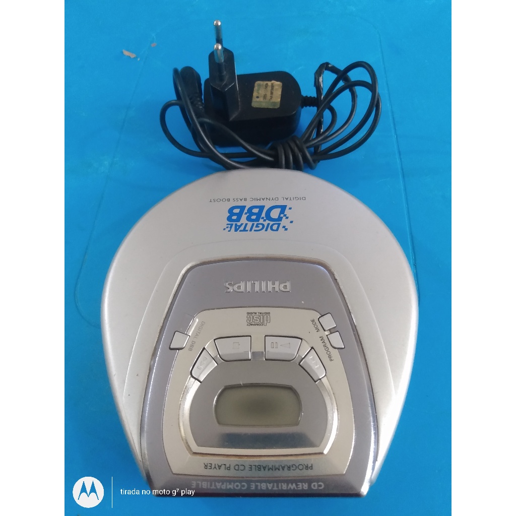 discman philips p/cd player raridade em bom estado leia anuncio ...