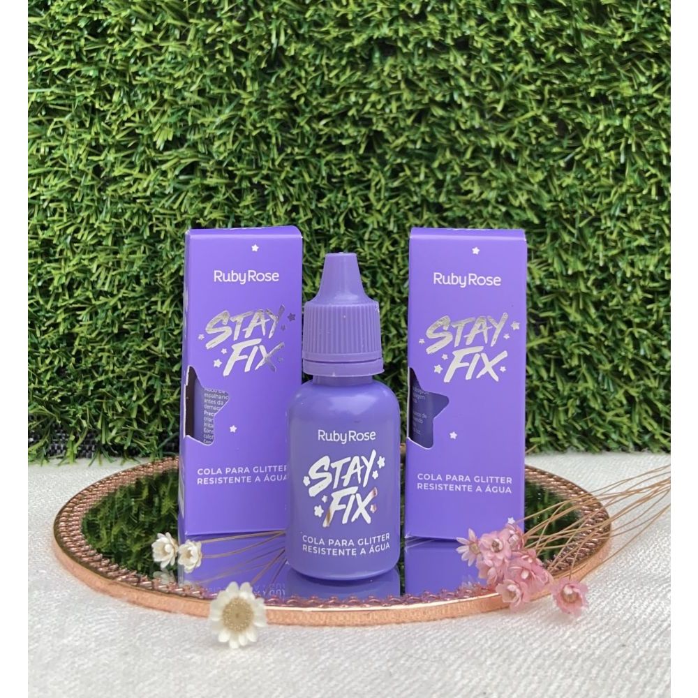 COLA DE GLITTER STAY FIX RUBY ROSE | Shopee Brasil