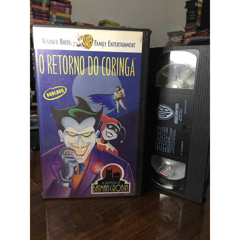 O RETORNO DO CORINGA AS AVENTURAS DE BATAMAN E ROBIN - dublado - fita Vhs original | Shopee Brasil