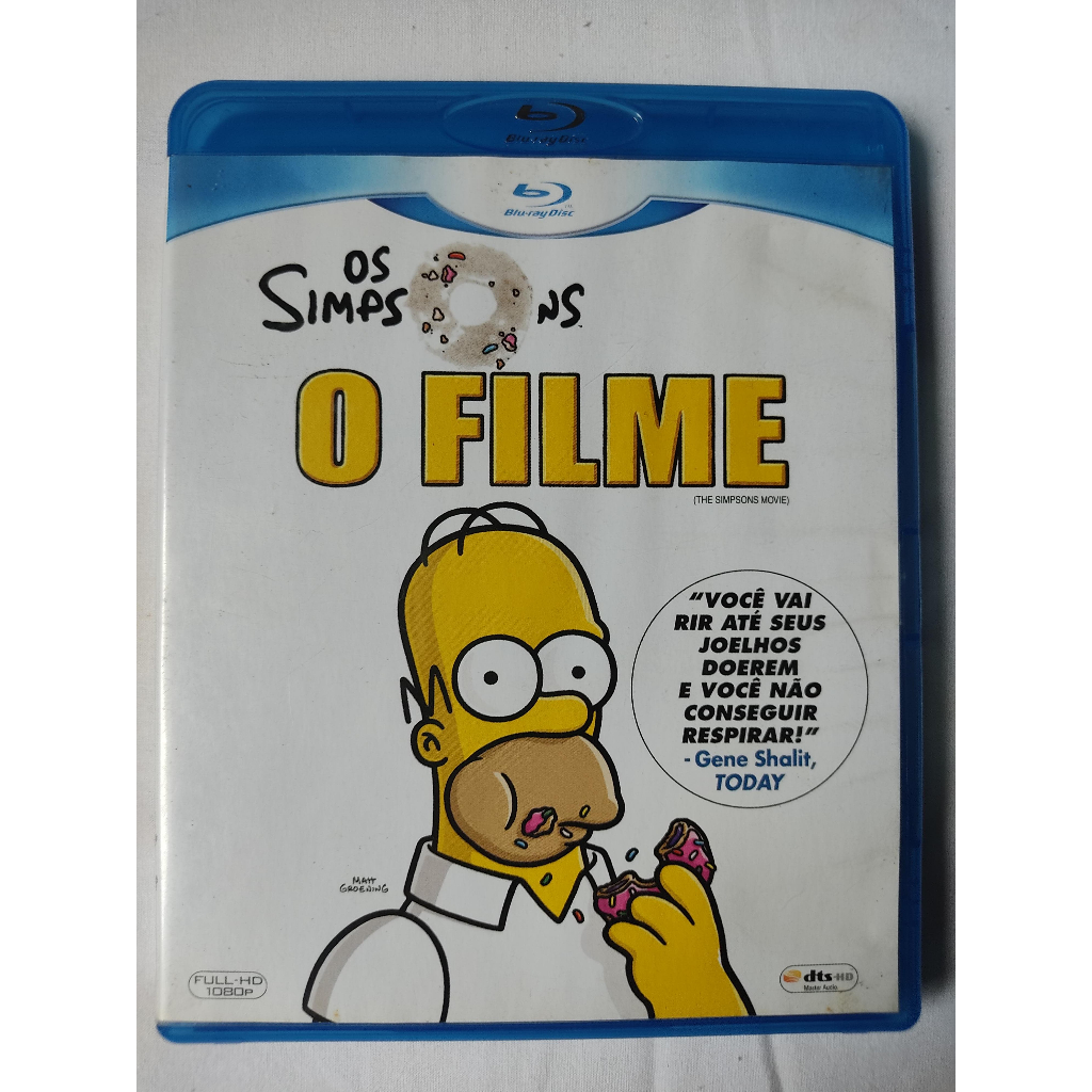 Os Simpsons O Filme - Blu Ray | Shopee Brasil