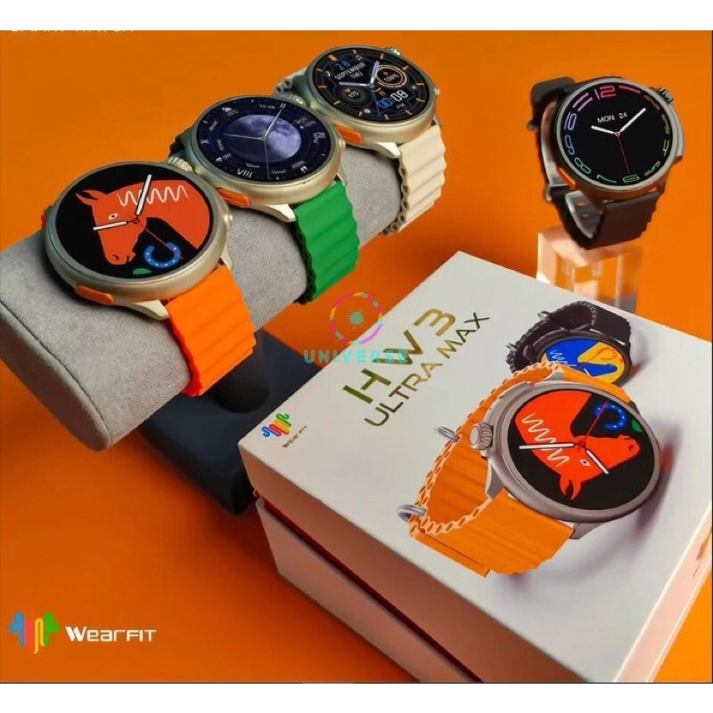 SmartWatch Hw3 Pro Max Redondo Promoção Lançamento 2023 Relogio ...