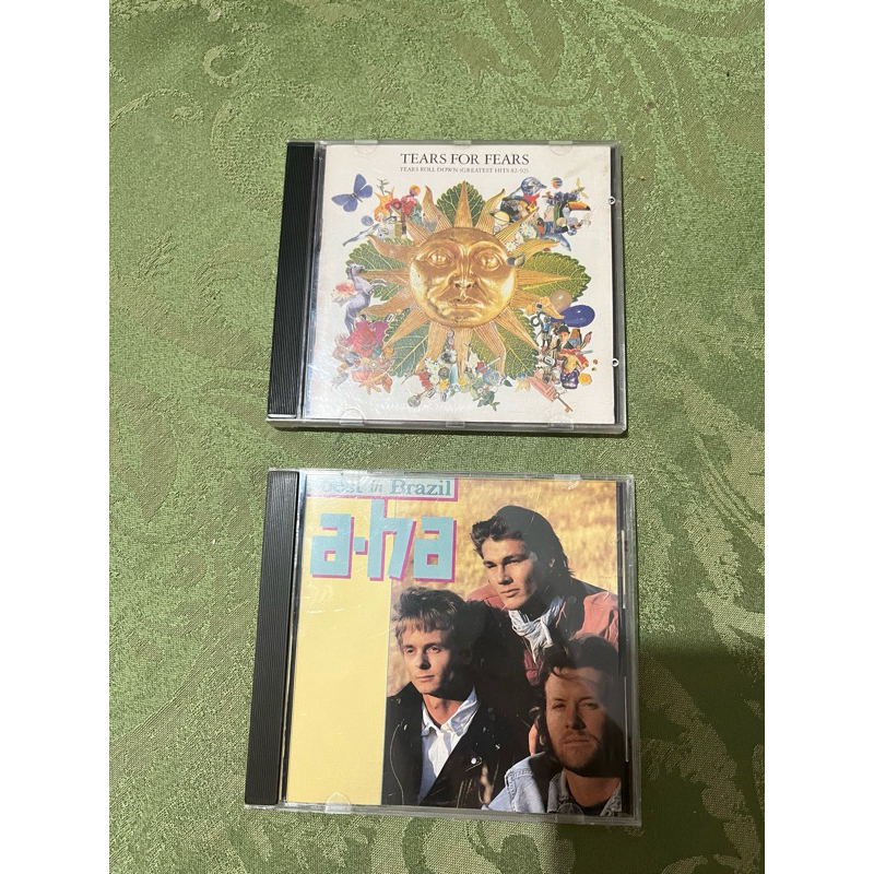 lote 2 cds (aha + tears for fears) | Shopee Brasil