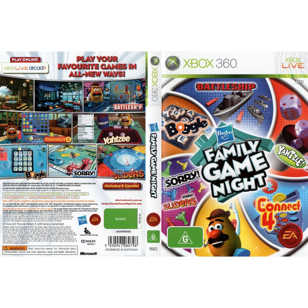 Xbox one family game night store