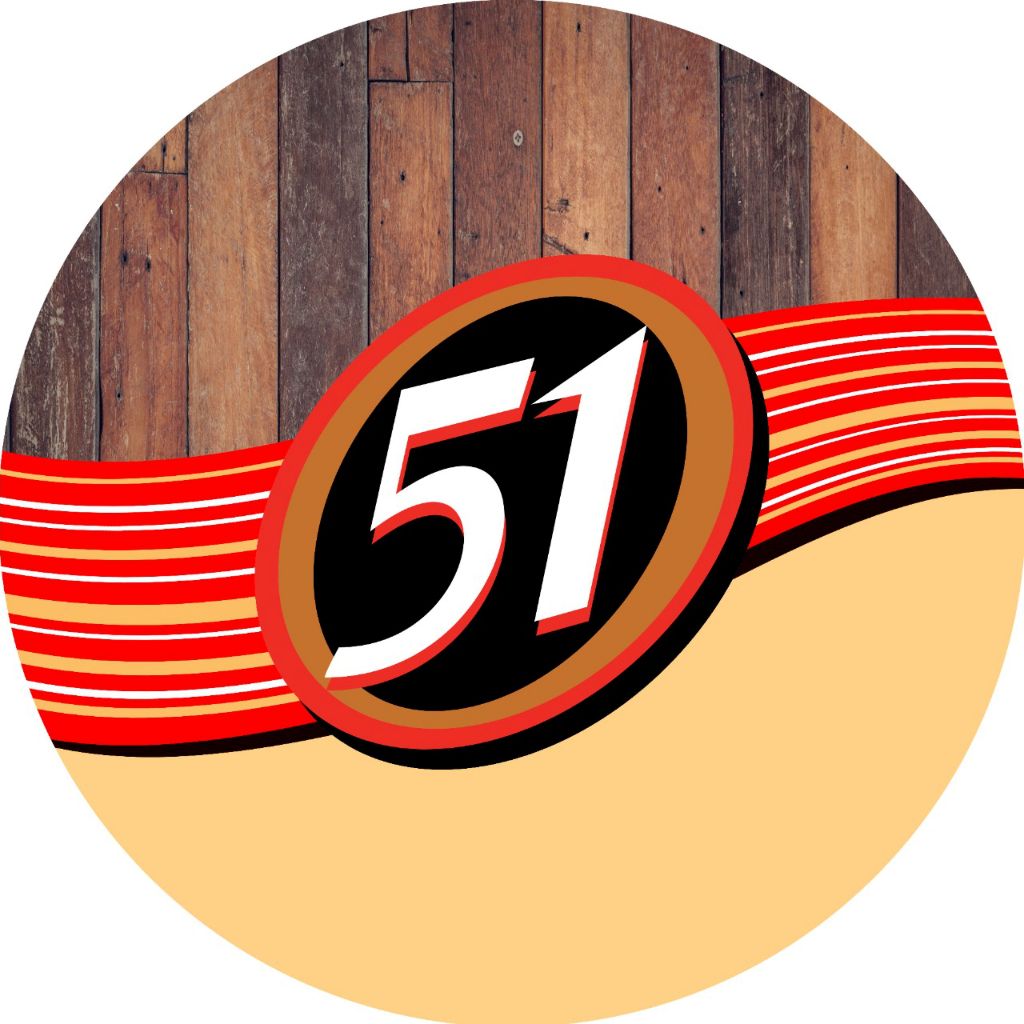 Painel Redondo 51 Boteco em Tecido Sublimado | Shopee Brasil