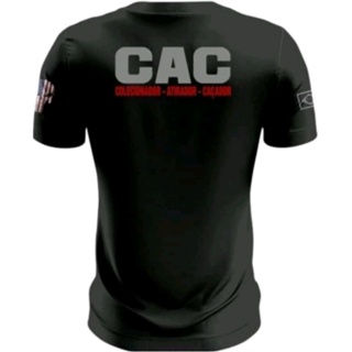Camiseta CAC Colecionador Top de Linha Com Seu Nome | Shopee Brasil