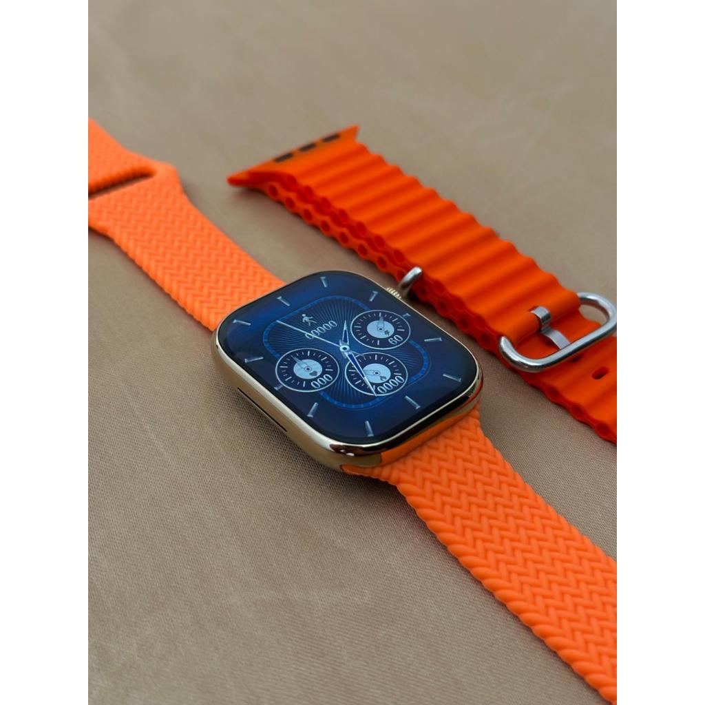 Relogio Smartwatch Zk S9max,tela Amoled E Cpu Dual Core 256m Laranja ...