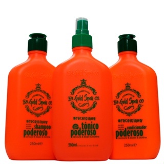 TONICO+SHAMPOO+CONDICIONADOR PODEROSO ORIGINAL GOLD SPELL | Shopee Brasil