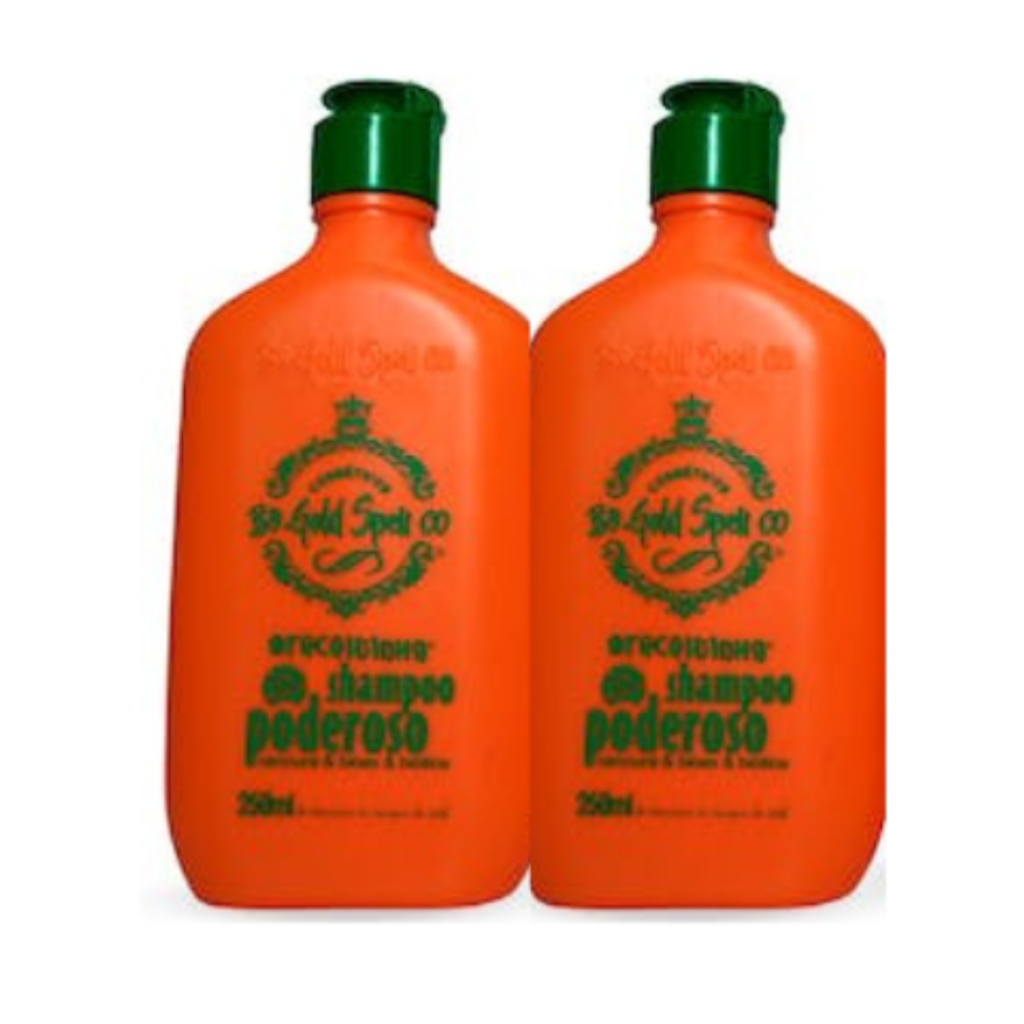 TONICO+SHAMPOO+CONDICIONADOR PODEROSO ORIGINAL GOLD SPELL | Shopee Brasil
