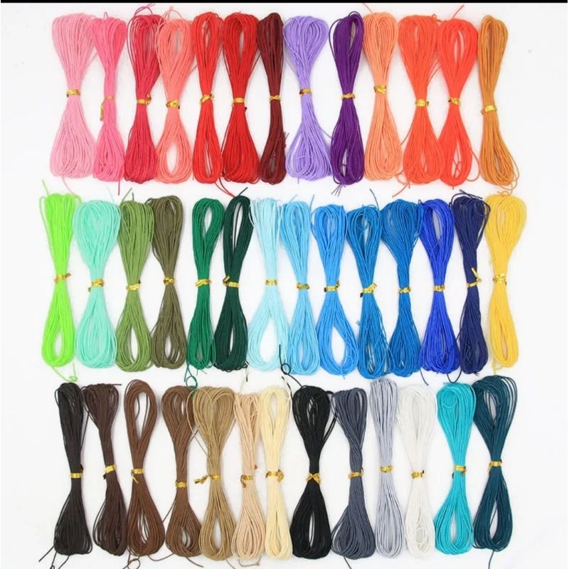 Linha Meada para Bordado Pacote com 6 Cores 8mt | Shopee Brasil