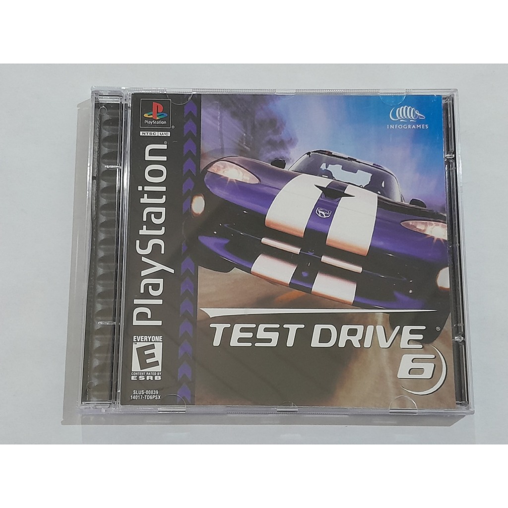 Test Drive 6 p/ Playstation 1 Ps1 Original - Melhora o Preço