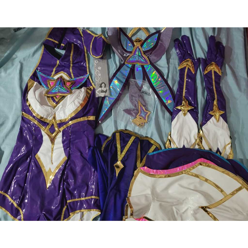COSPLAY AKALI STAR GUARDIAN GUARDIÃ ESTRELAR COMPLETA UWOWO NOVA ...