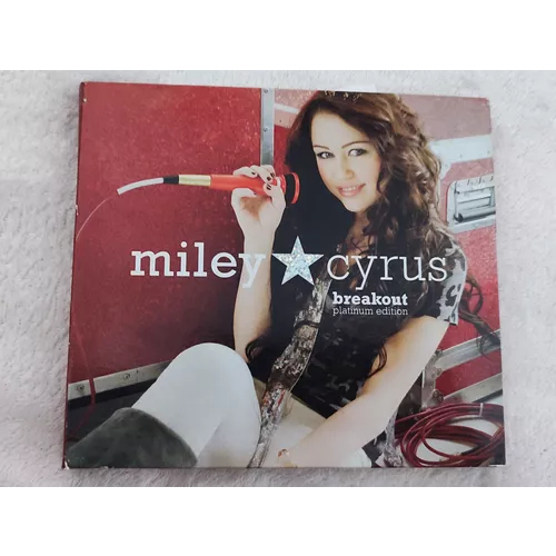 Miley Cyrus - Breakout Platinum Edition (cd+dvd) | Shopee Brasil