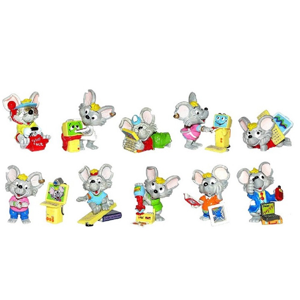 Kinder Joy / Kinder Ovo — Ratos da Internet (Mega Mause) — Coleção ...