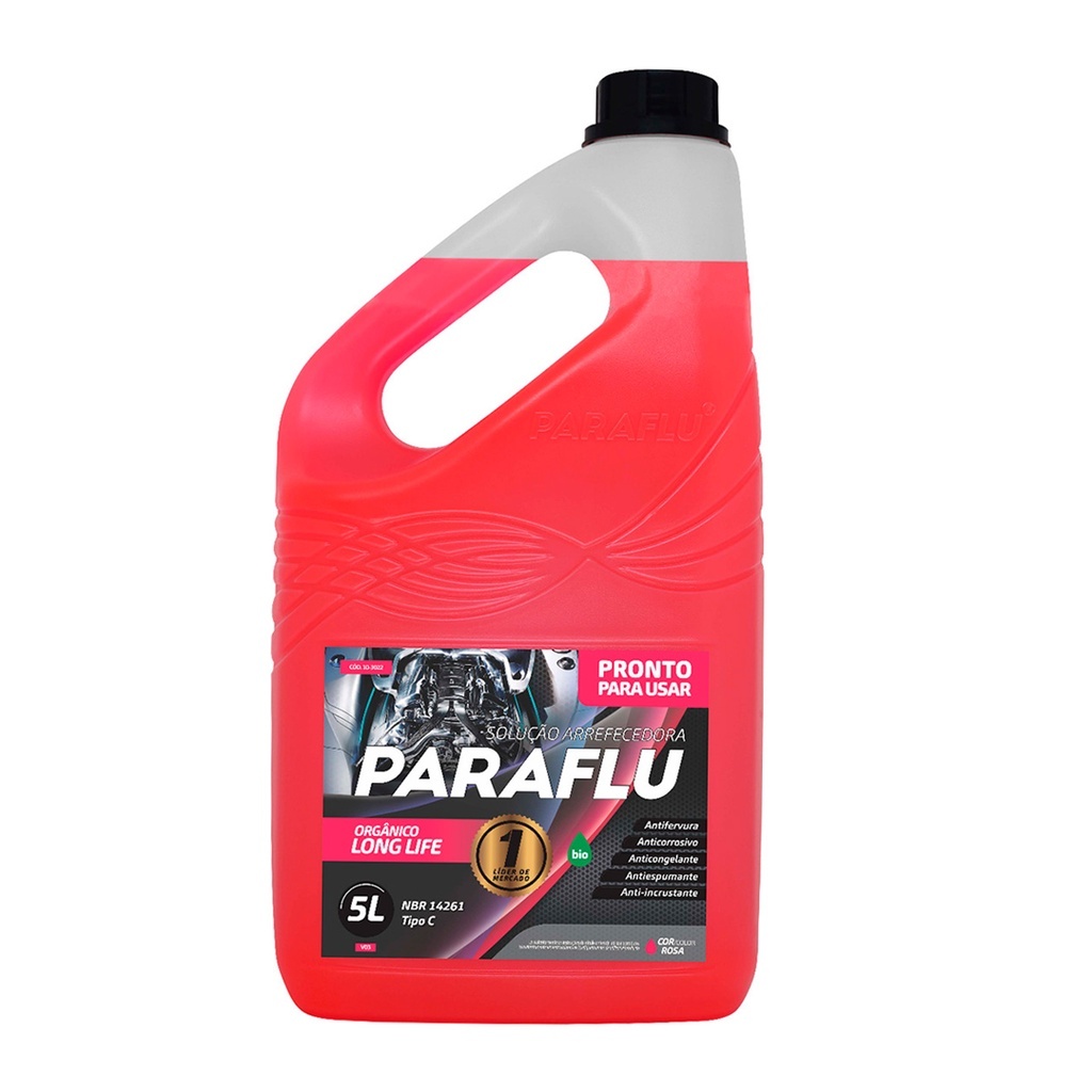 Aditivo Paraflu Rosa Galão com 5 litros - Pronto para Uso | Shopee Brasil