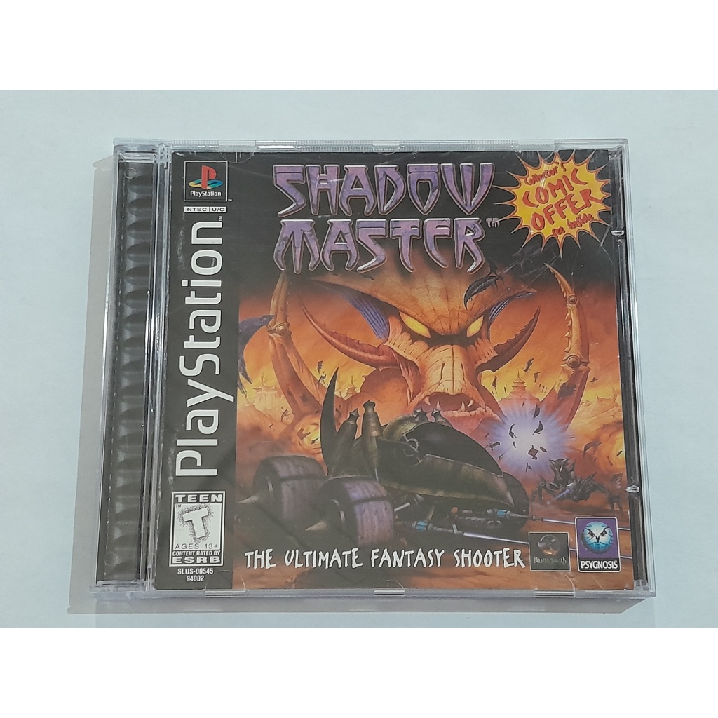 Shadow Master p/ Playstation 1 PS1 Original | Shopee Brasil