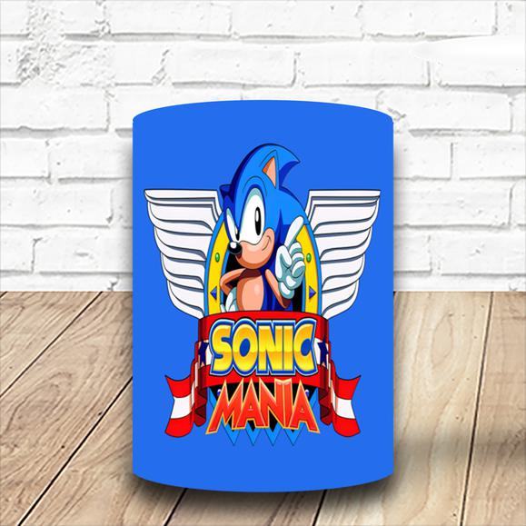 Capas Para Cilindro Tematico Sonic Knuckles Tails Decorativo ...
