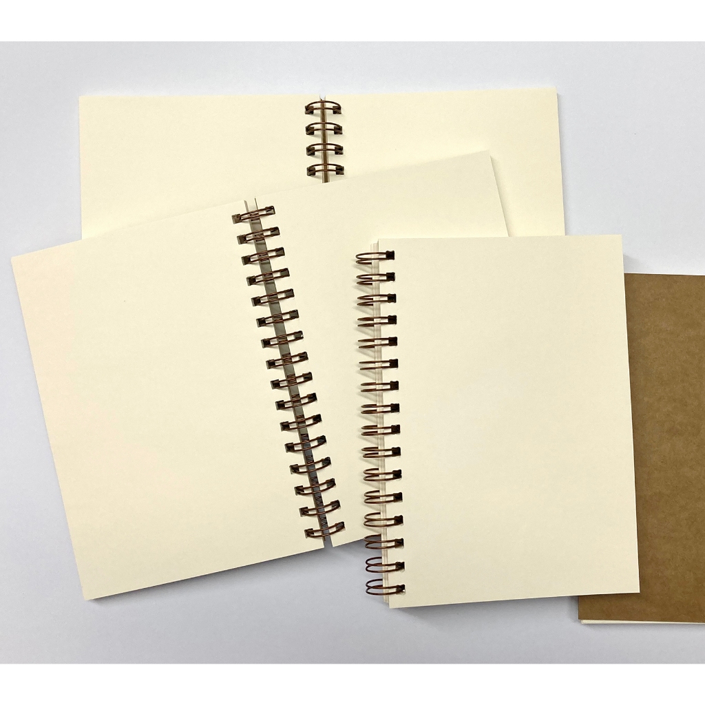 Caderno A5 Miolo Liso 125 Folhas Wire-o Capa Dura 01 Unid | Shopee Brasil