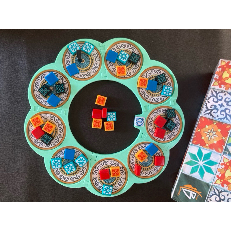 Azul - Jogo de tabuleiro - Board game - Porta azulejos - Porta tiles ...