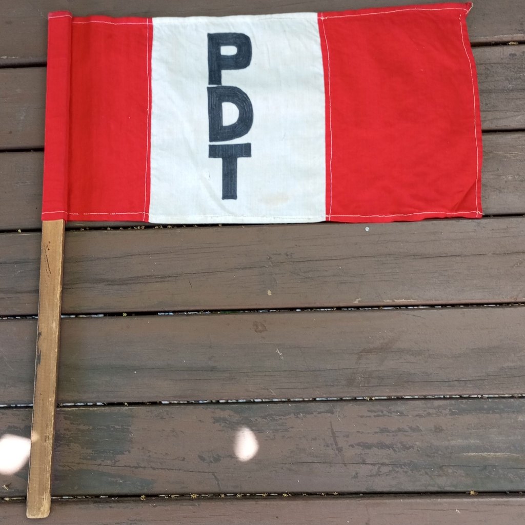 Antiga bandeira do Partido Democrático Trabalhista PDT | Shopee Brasil