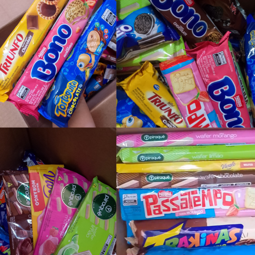 Kit 20 Pacotes Bolacha Recheada Sortidos | Shopee Brasil