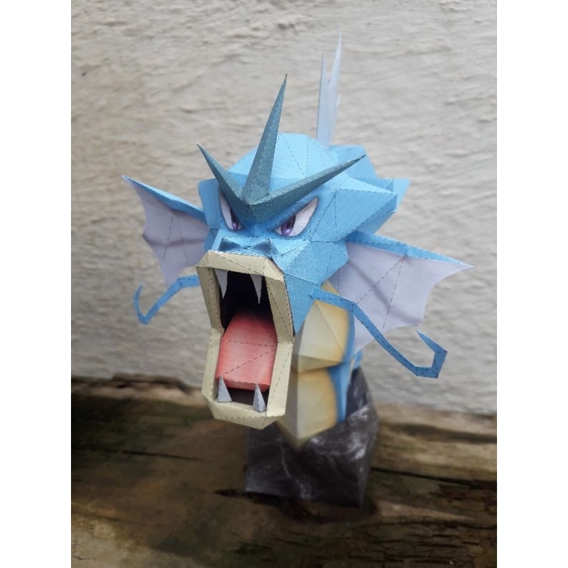 Gyarados em Papercraft | Shopee Brasil