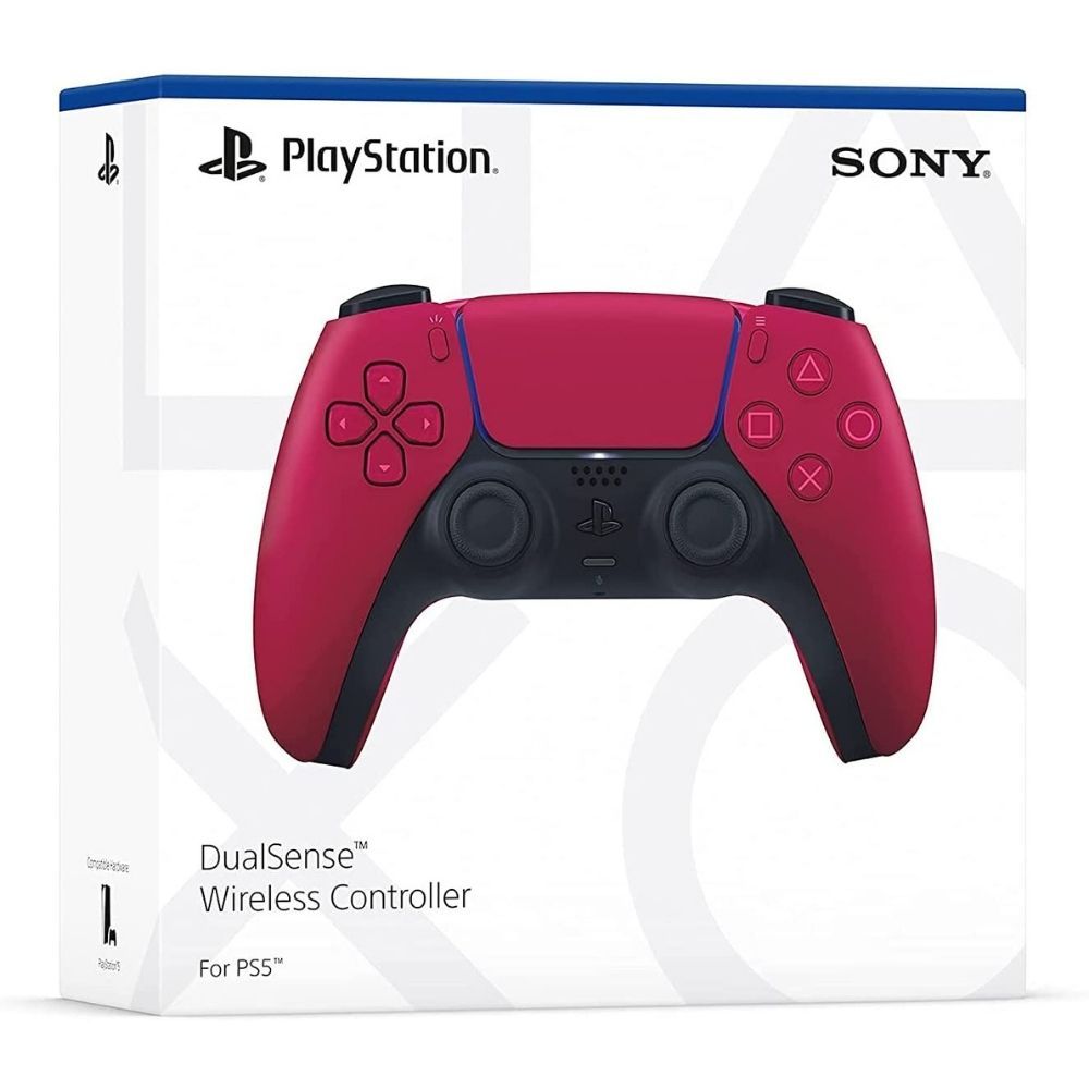Controle Sem Fio Dualsense Cosmic Red Sony Ps5 Novo | Shopee Brasil