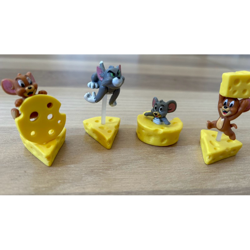 Mini Action Figures Tom e Jerry e sua turma (Conjunto) | Shopee Brasil