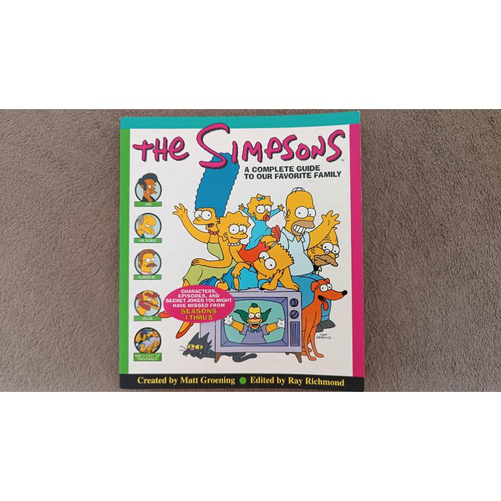 Livro ilustrado em inglês da série Os Simpsons (Importado): "The ...