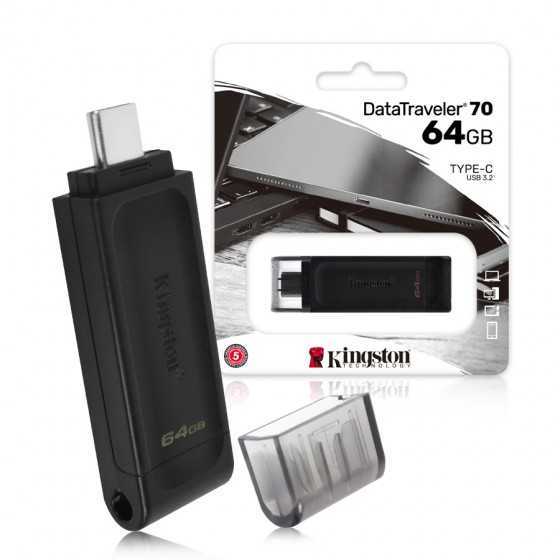 Pendrive Kingston Padrão USB-C 3.2 - Original | Shopee Brasil