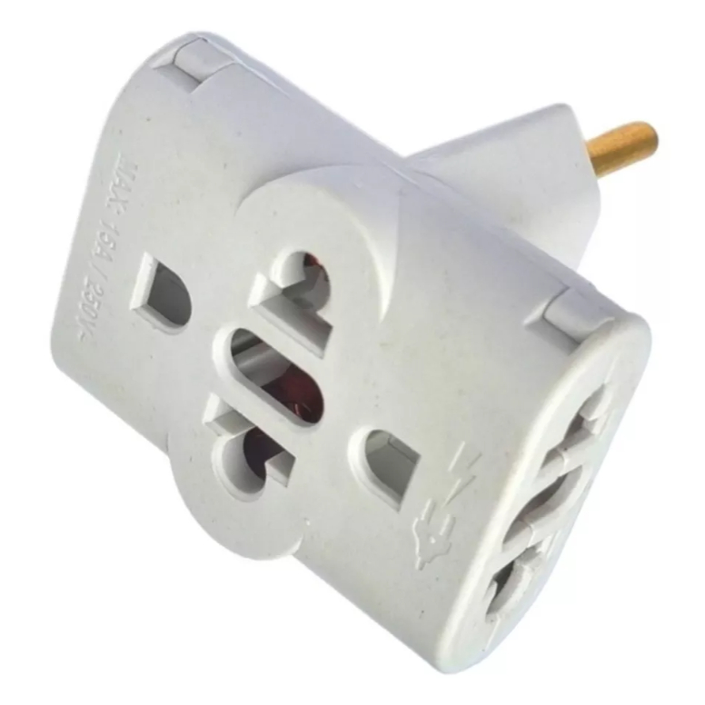 Kit 3 Benjamin Universal Tipo T Adaptador de Tomada Pronta Entrega ...